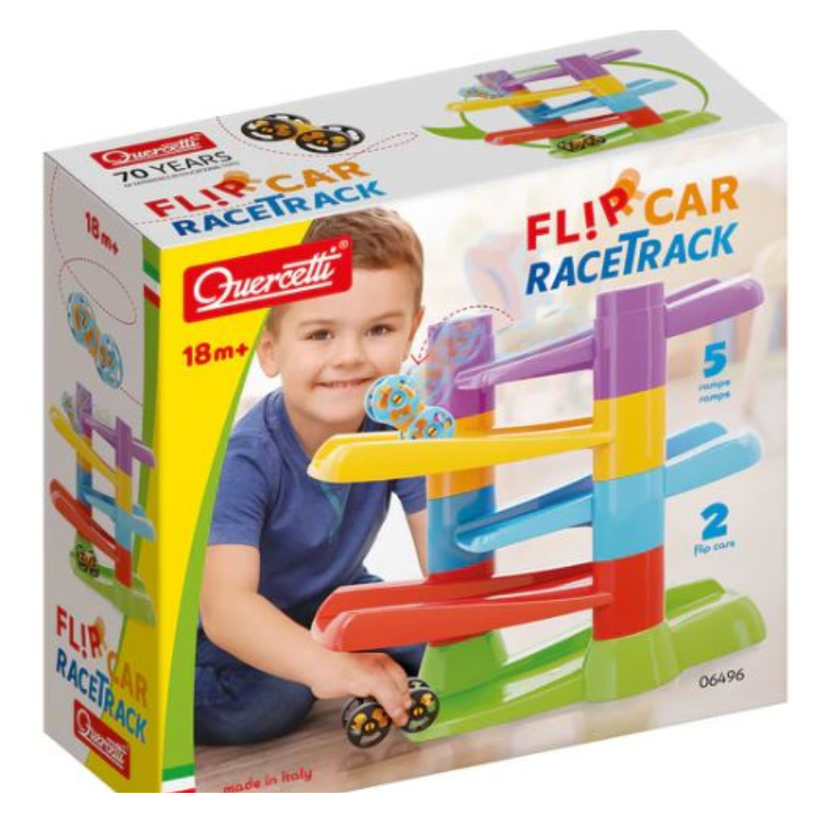 Flip Car Race Track – Tic Tac Toy